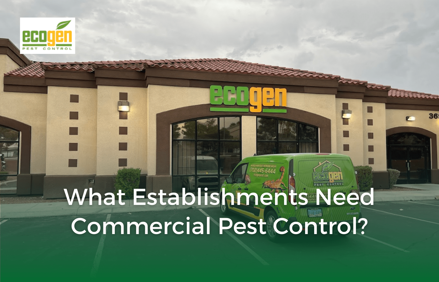 Pest Control Las Vegas NV | EcoGen Pest Control